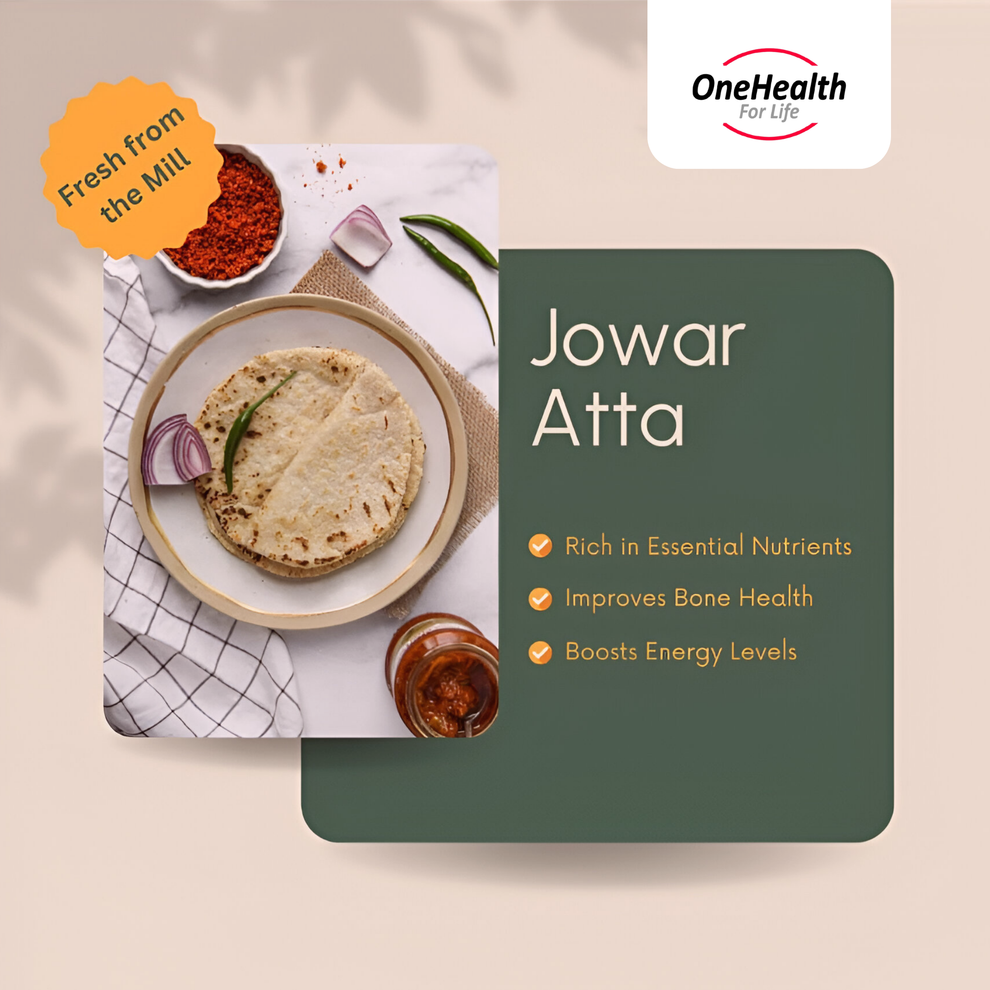 Jowar Atta (1 kg) – OneHealth Store